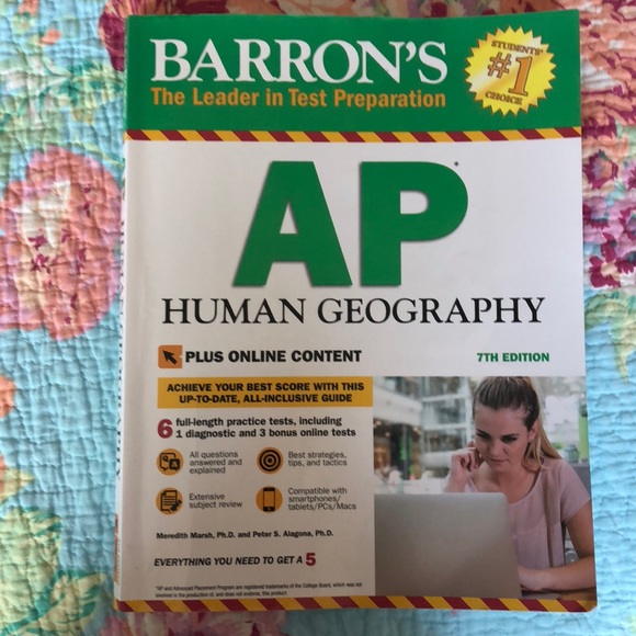 barrons | Office | Ap Human Geography Barrons Book | Poshmark